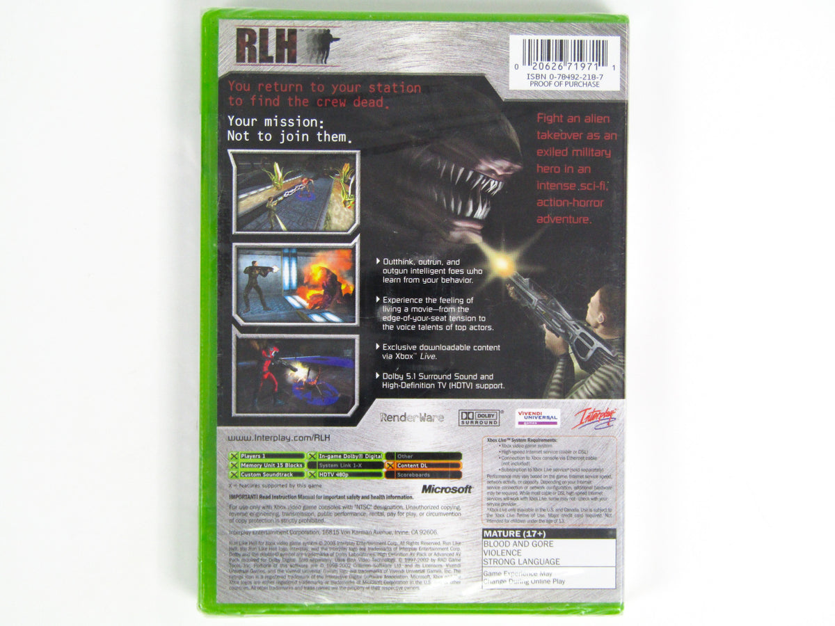 Run Like Hell (Xbox) – RetroMTL