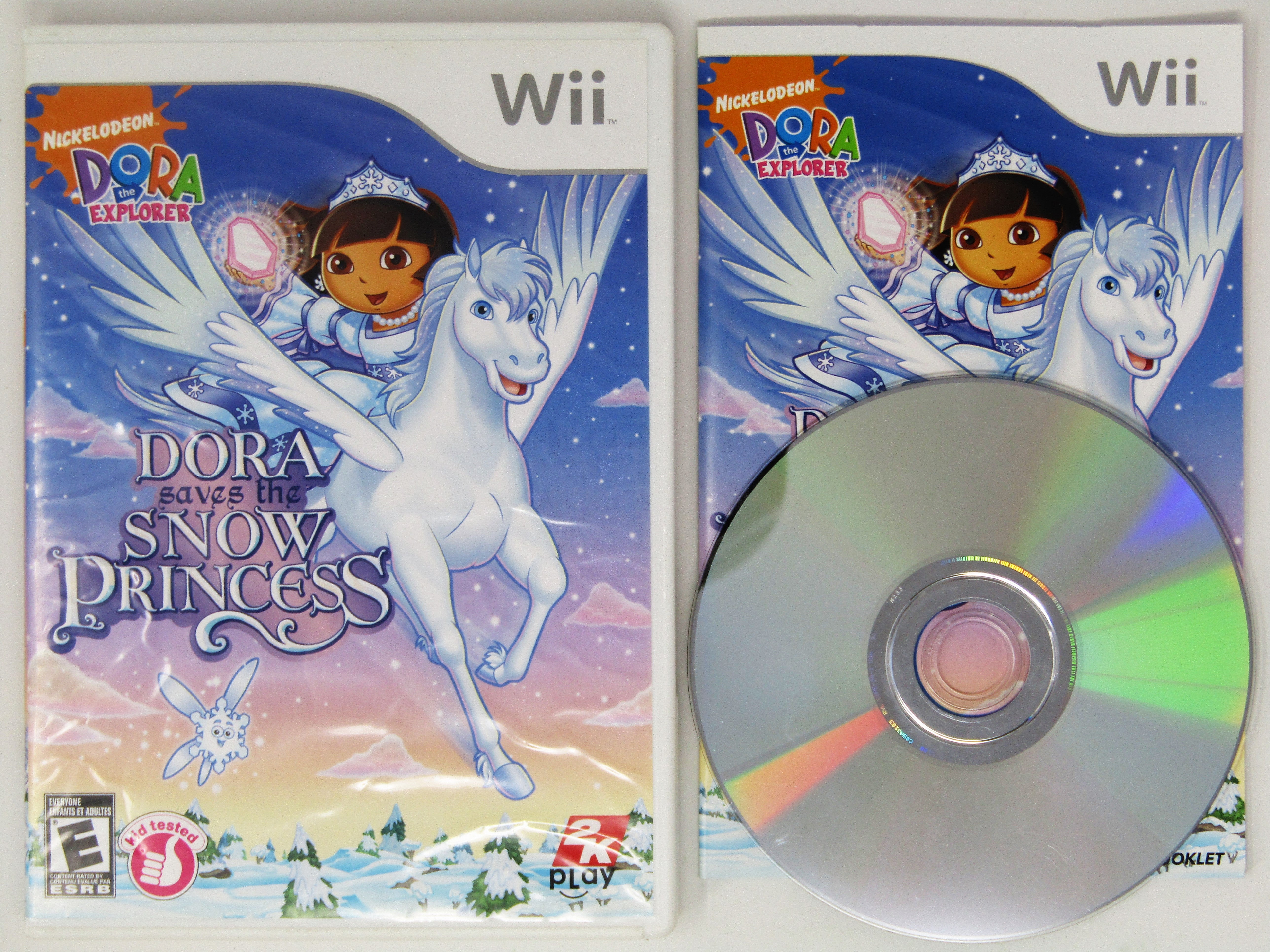 Dora The Explorer Dora Saves The Snow Princess (Nintendo Wii) – Retro MTL