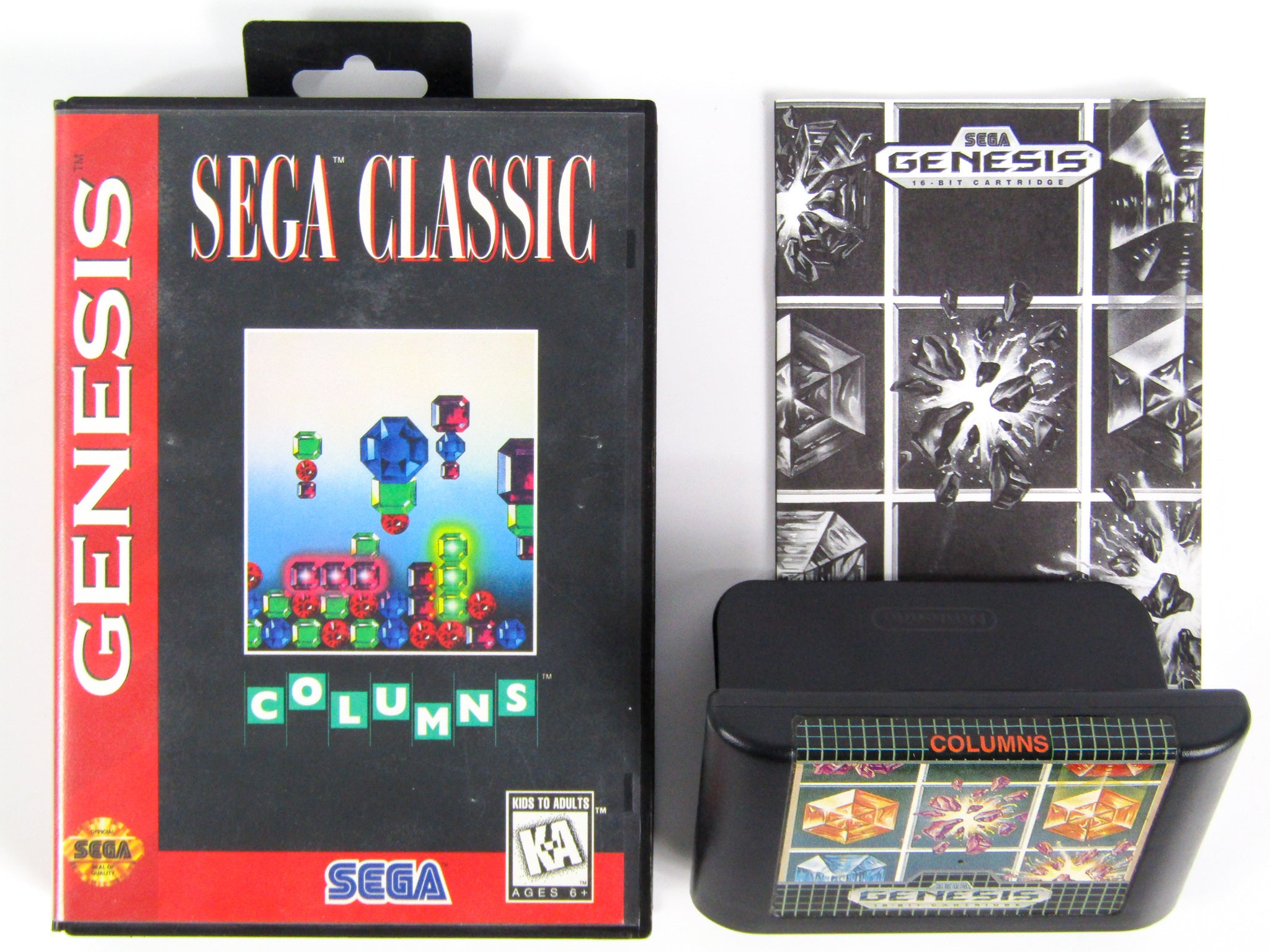 Columns [Sega Classic] (Sega Genesis) – Retro MTL