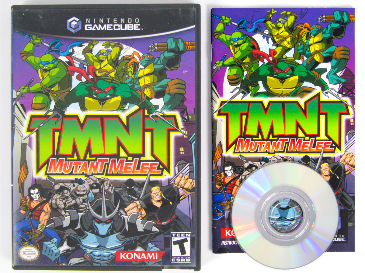TMNT Mutant Melee (Nintendo GameCube) – Retro MTL