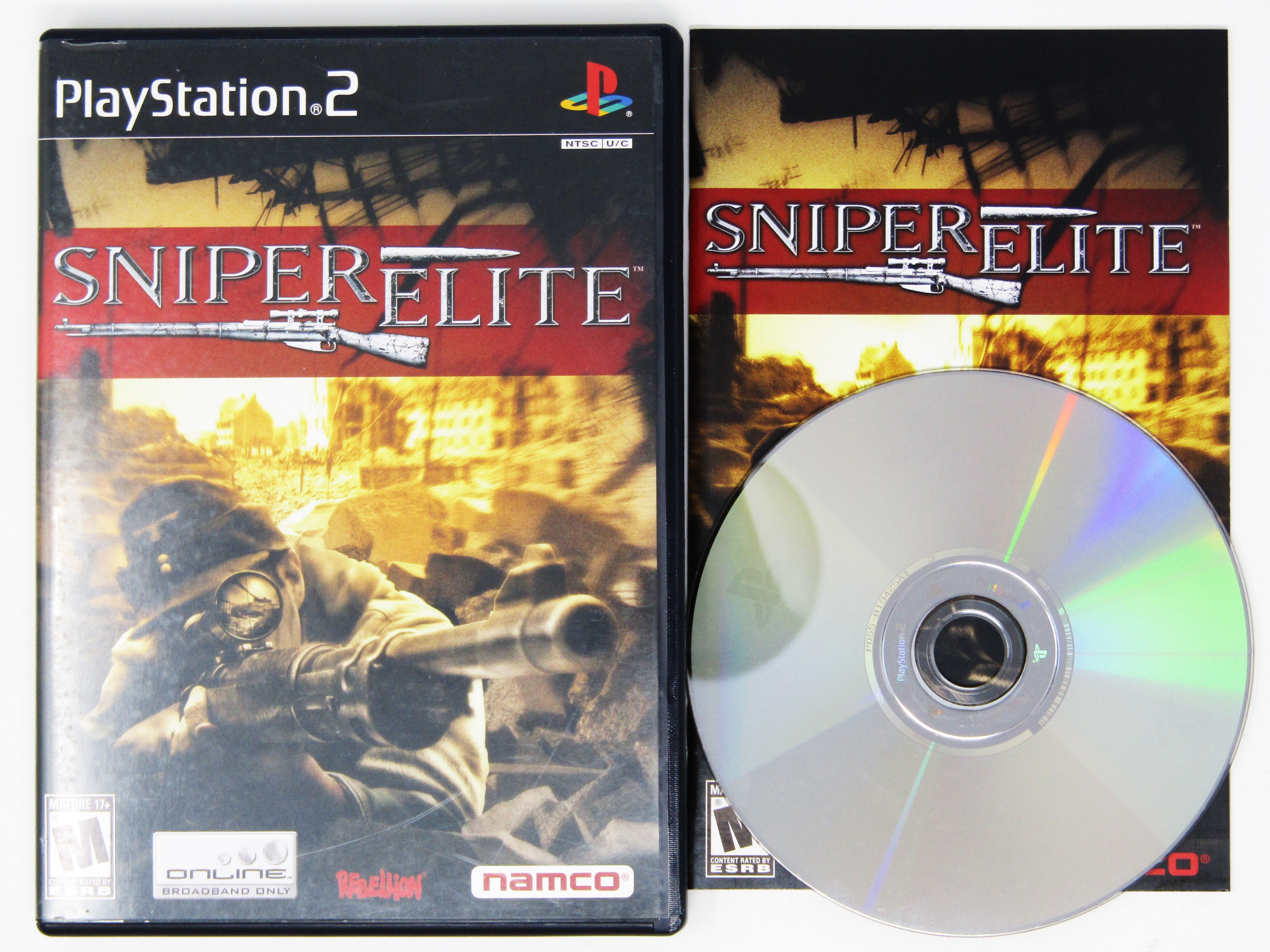 Sniper Elite (PlayStation 2 / PS2) – Retro MTL