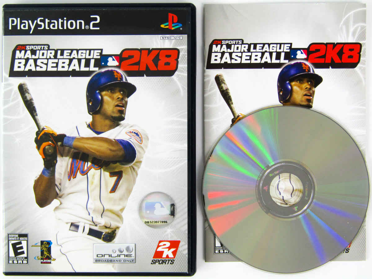 Major League Baseball 2K8 (PlayStation 2 / PS2) – Retro MTL