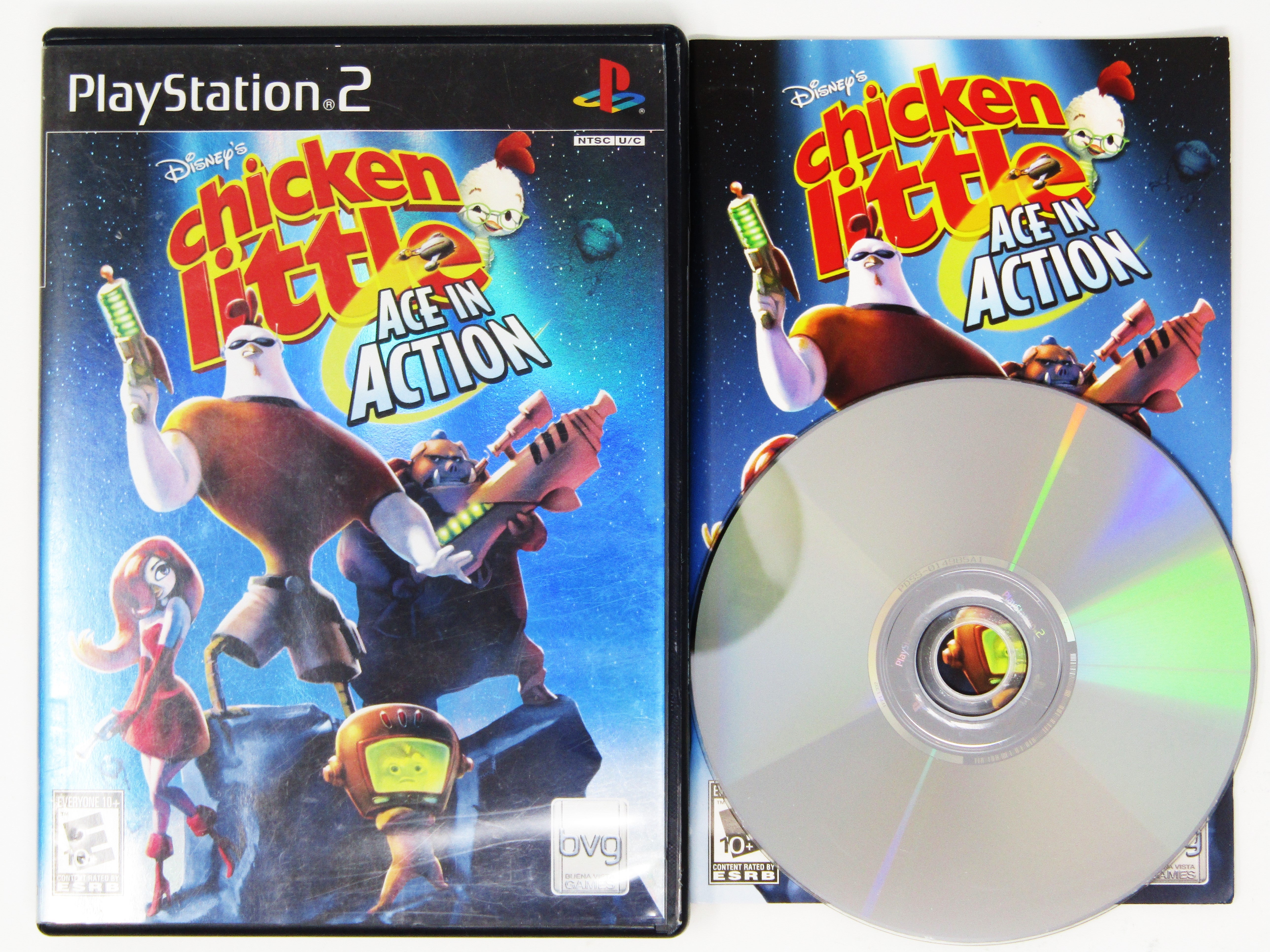 Chicken Little Ace In Action (PlayStation 2 / PS2) – Retro MTL