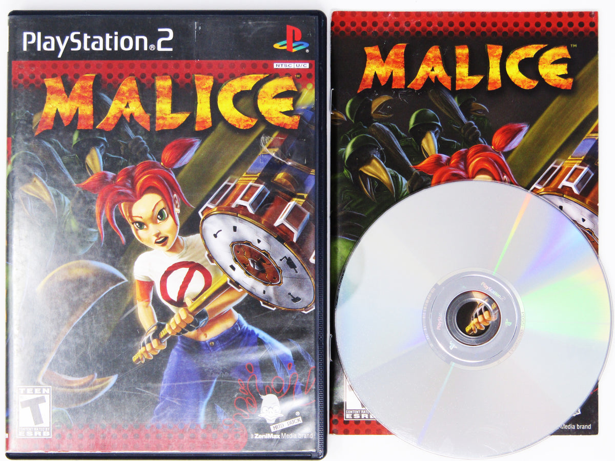 Malice (Playstation 2 / PS2) – RetroMTL