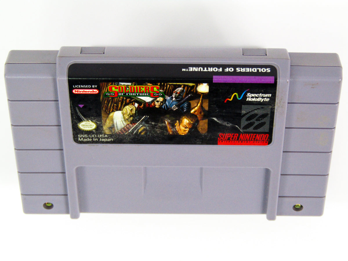 Soldiers Of Fortune (Super Nintendo / SNES) – RetroMTL