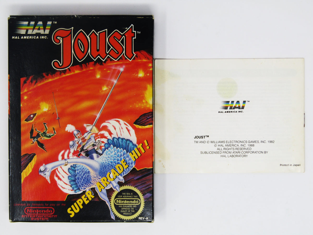 Joust (Nintendo / NES) – Retro MTL