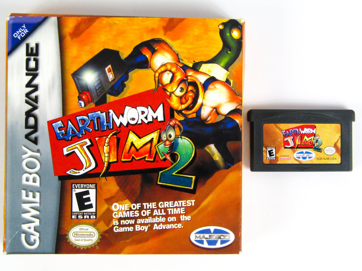 Earthworm Jim (Nintendo Game Boy Advance / GBA) – Retro MTL