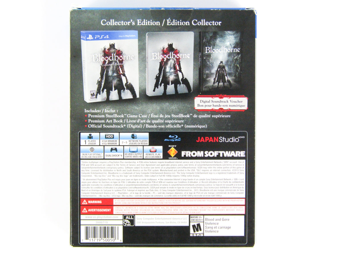 Bloodborne [Collector's Edition] (PlayStation 4 / PS4) – Retro MTL