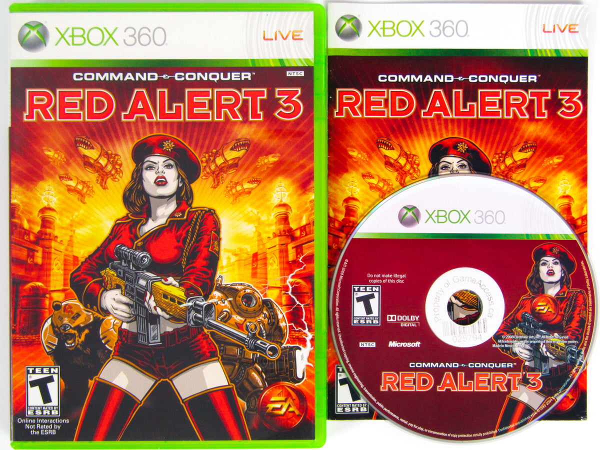 Command & Conquer Red Alert 3 (Xbox 360) – RetroMTL