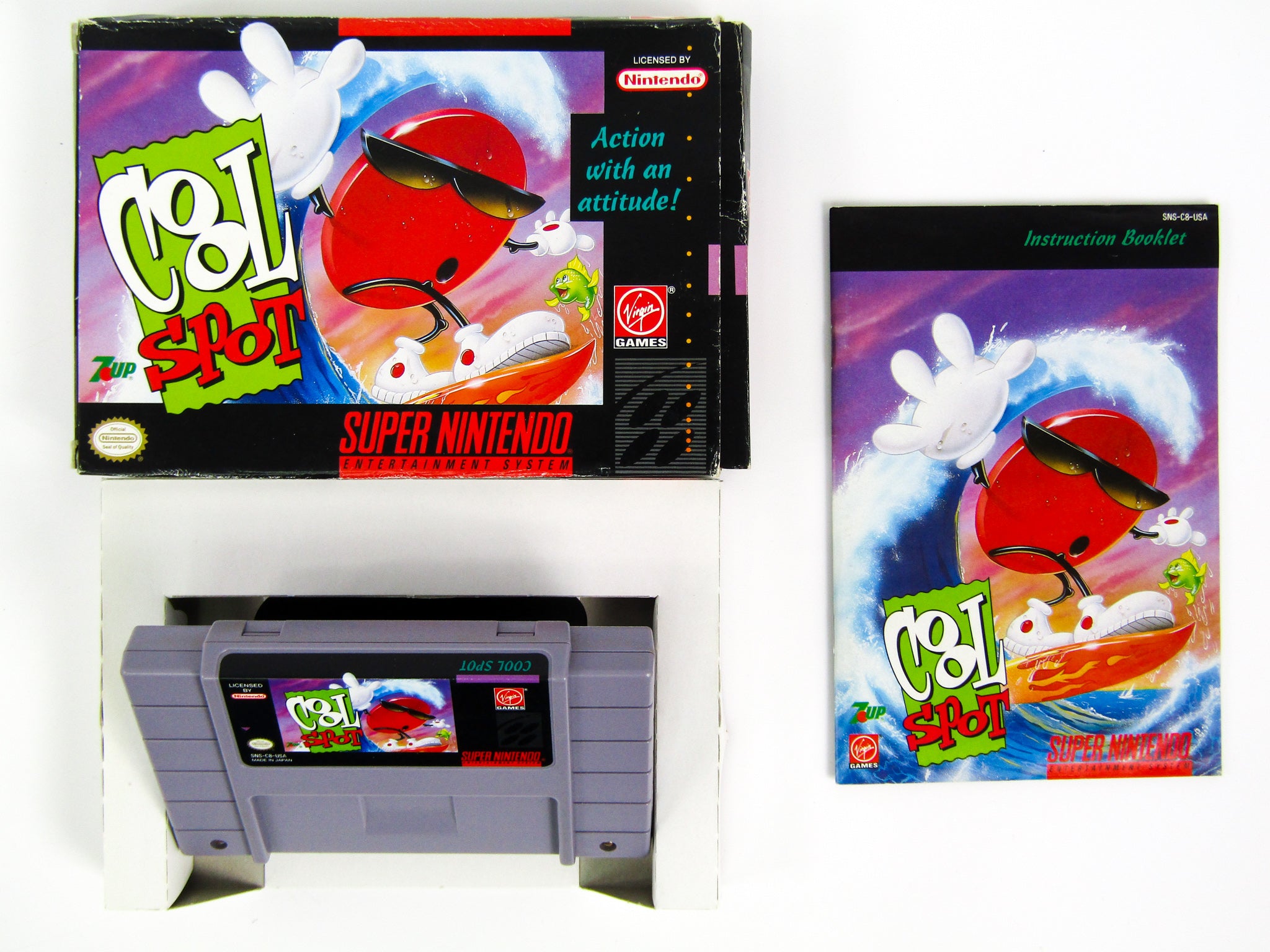Cool Spot (Super Nintendo / SNES) – Retro MTL