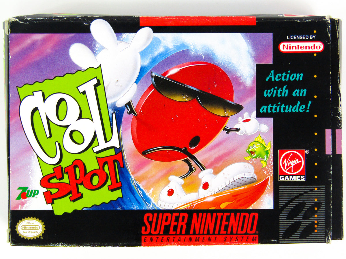Cool Spot (Super Nintendo / SNES) – RetroMTL