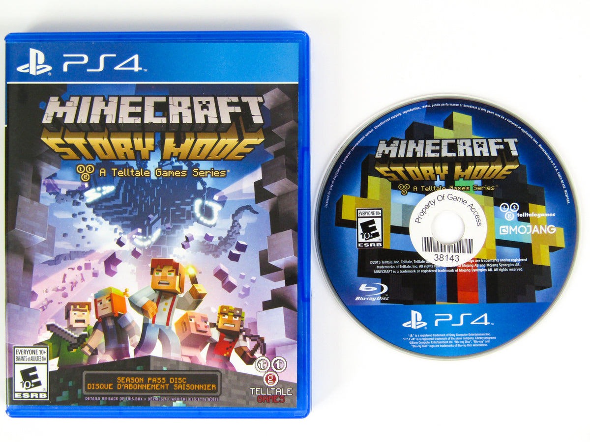 Minecraft: Story Mode Season Pass (PlayStation 4 / PS4) – Retro MTL
