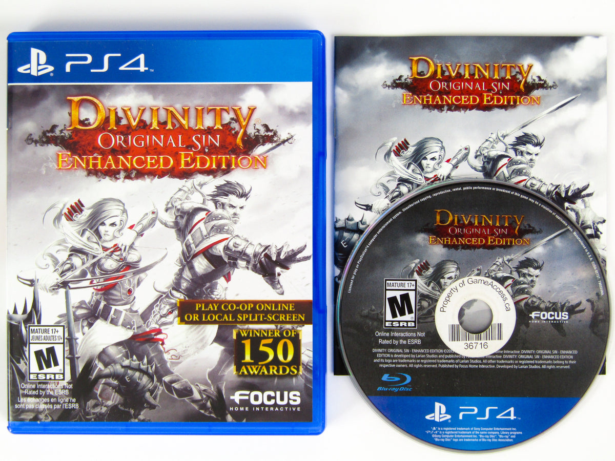 Divinity: Original Sin [Enhanced Edition] (Playstation 4 / PS4) – RetroMTL