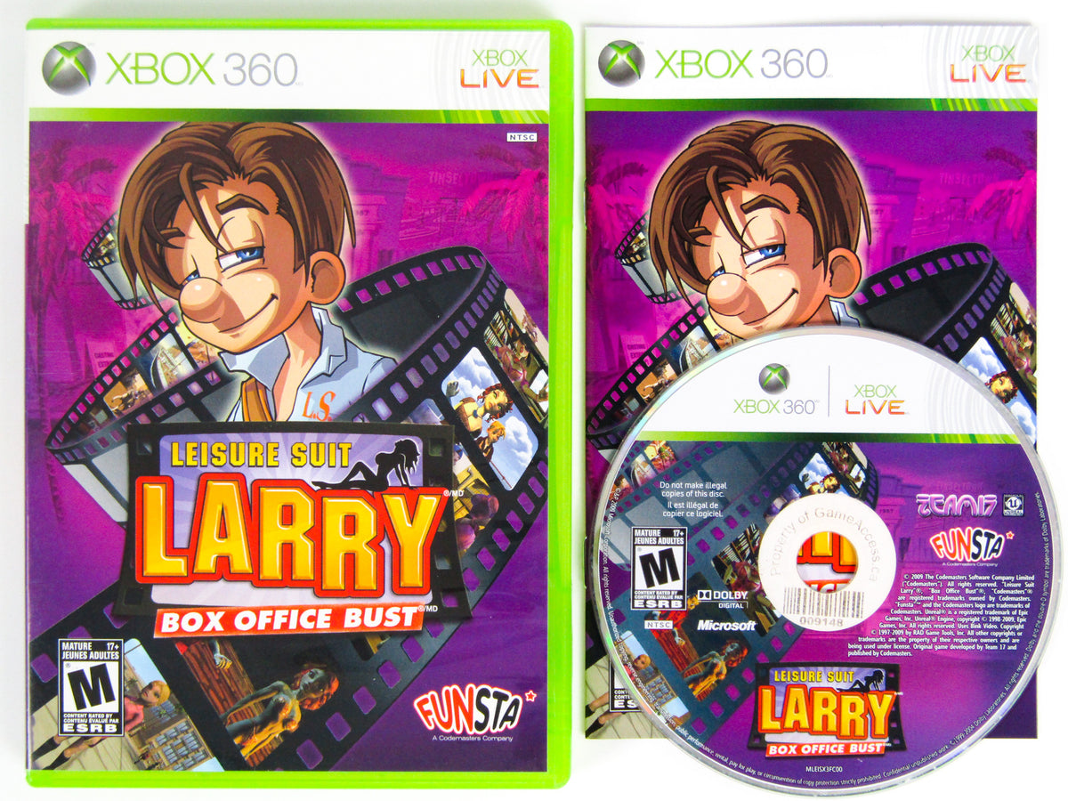Leisure Suit Larry: Box Office Bust (Xbox 360) – RetroMTL