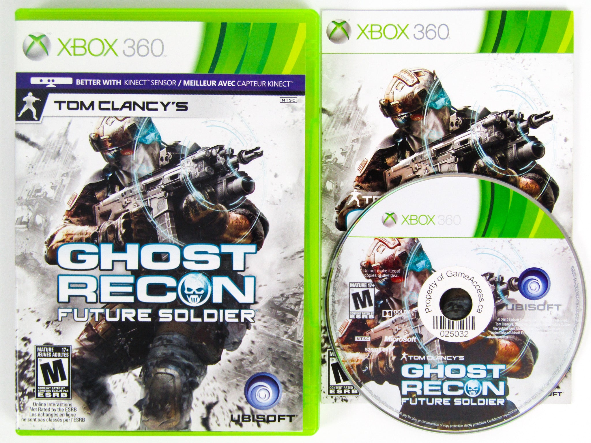 Xbox -360 Tom Clancys Ghost Recon Trilogy X360 Ghost Recon Trilogy ...