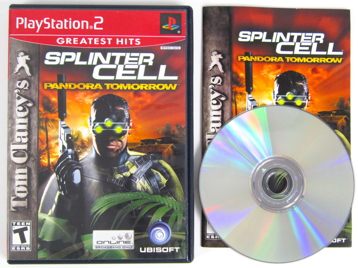 Splinter Cell Pandora Tomorrow [Greatest Hits] (PlayStation 2 / PS2 ...