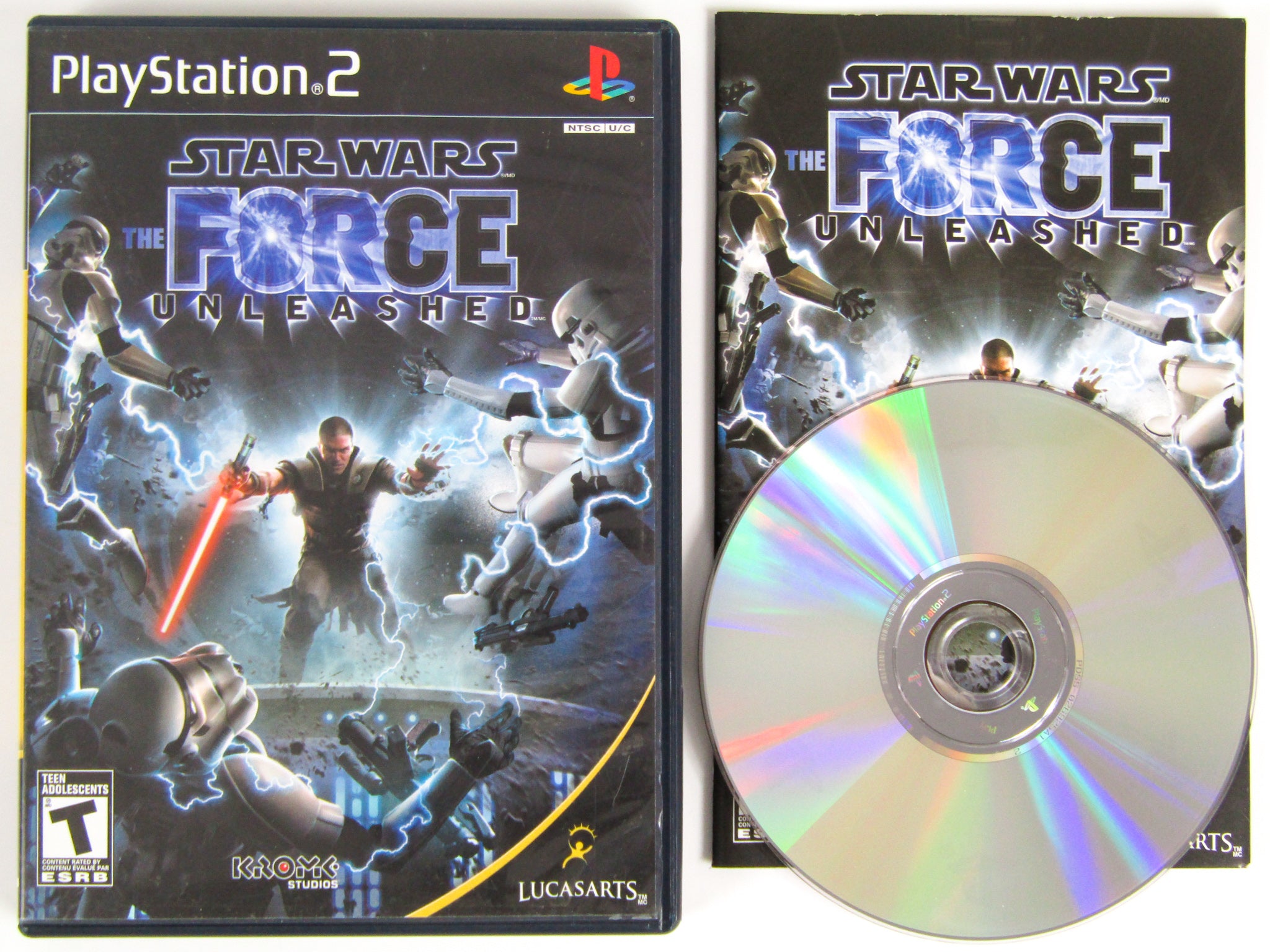Star Wars: The Force Unleashed (PlayStation 2 / PS2) – Retro MTL