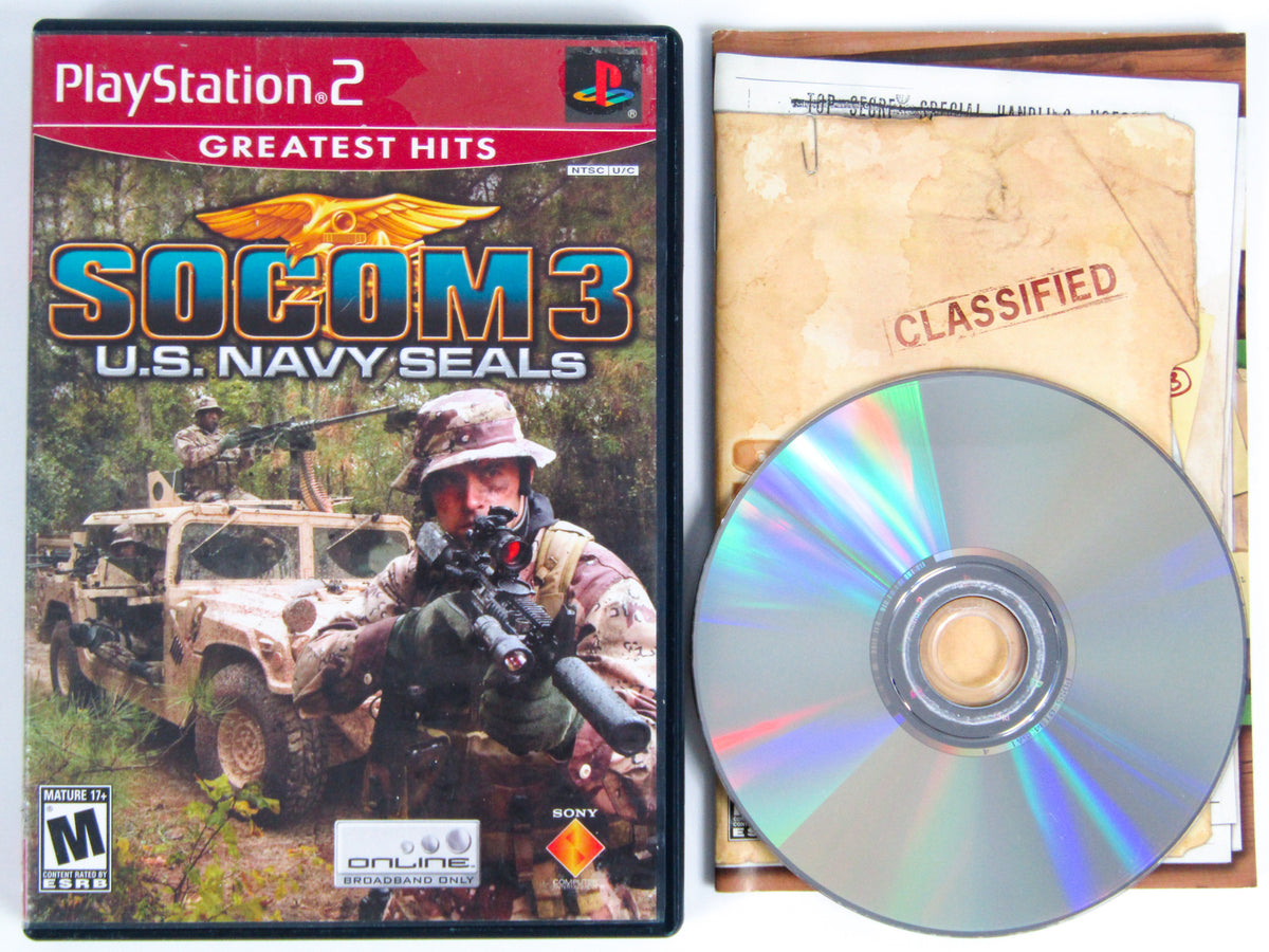 SOCOM III 3 US Navy Seals [Greatest Hits] (Playstation 2 / PS2) – Retro MTL