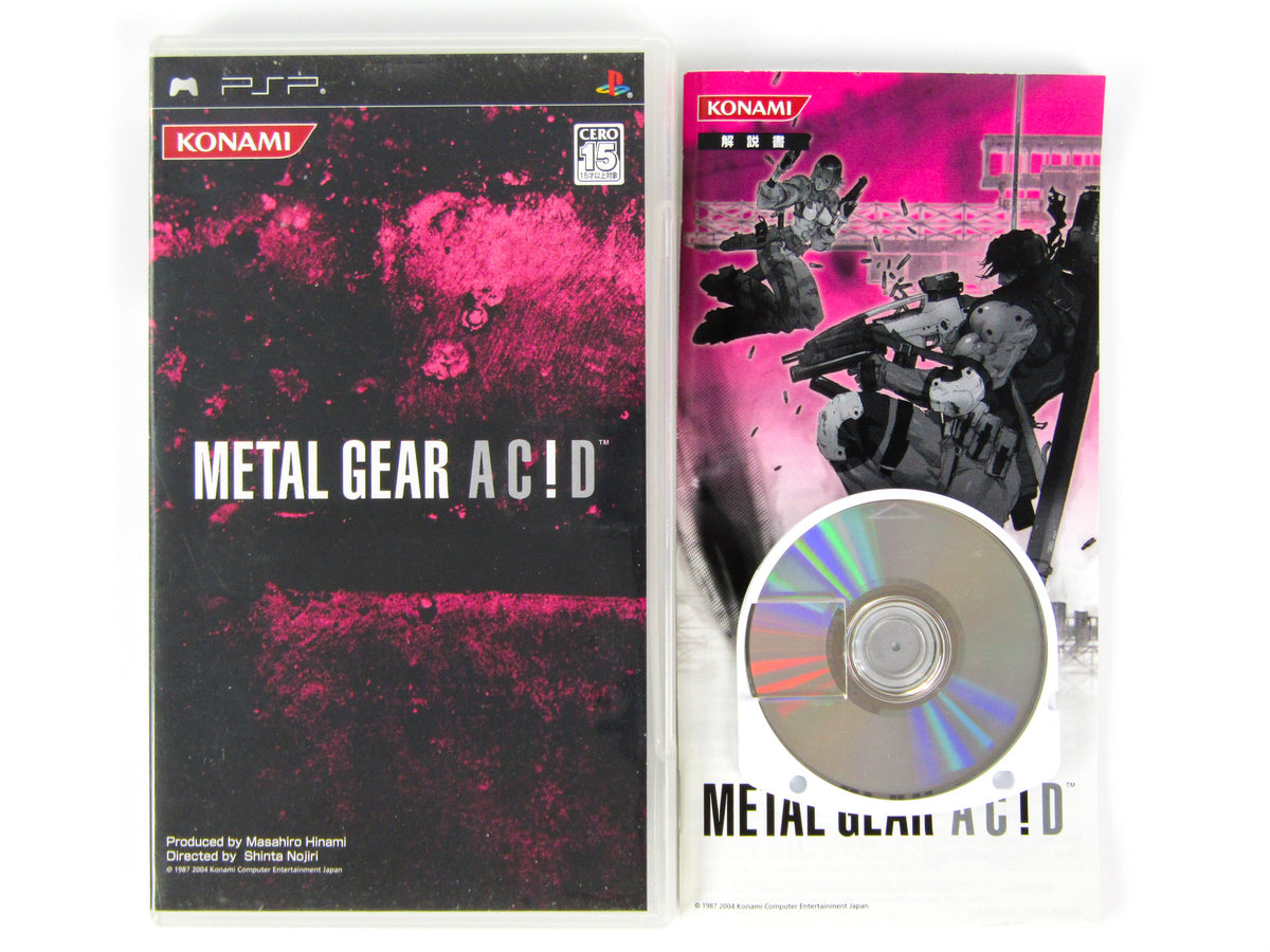 Metal Gear Acid [JP Import] (PlayStation Portable / PSP) – Retro MTL