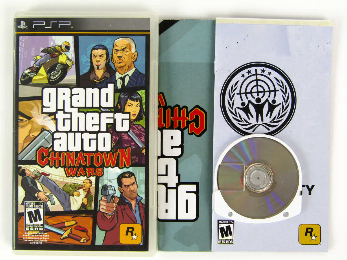 Grand Theft Auto: Chinatown Wars (Playstation Portable / PSP) – Retro MTL