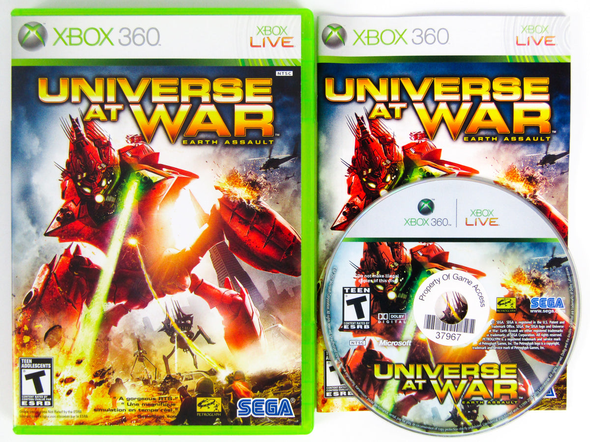 Universe At War: Earth Assault (Xbox 360) – RetroMTL