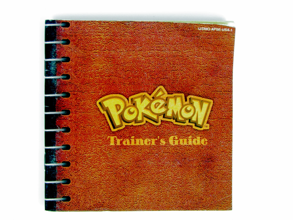 Pokemon Yellow [Manual] (Game Boy) – RetroMTL