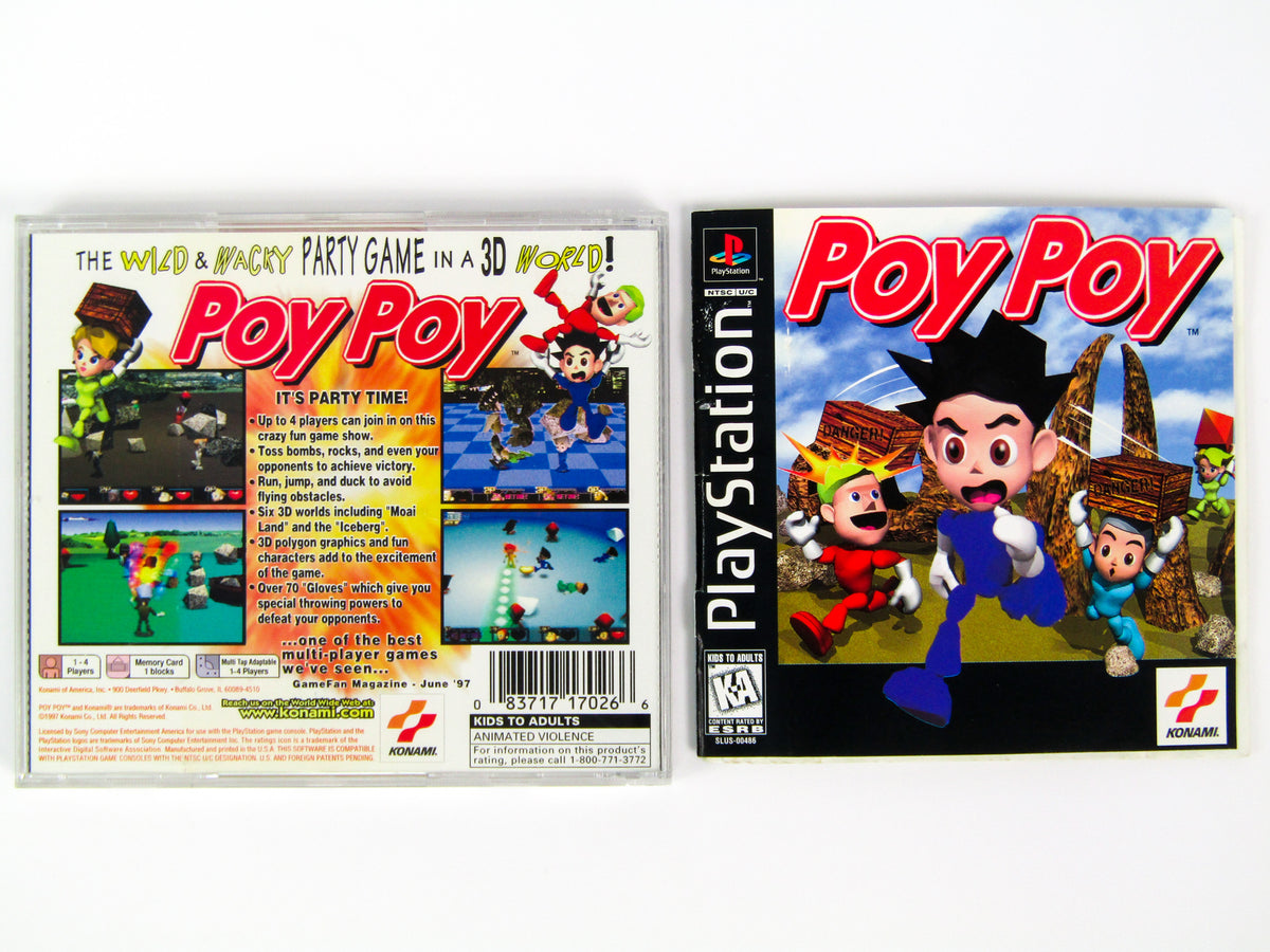 Poy Poy (Playstation / PS1) – Retro MTL