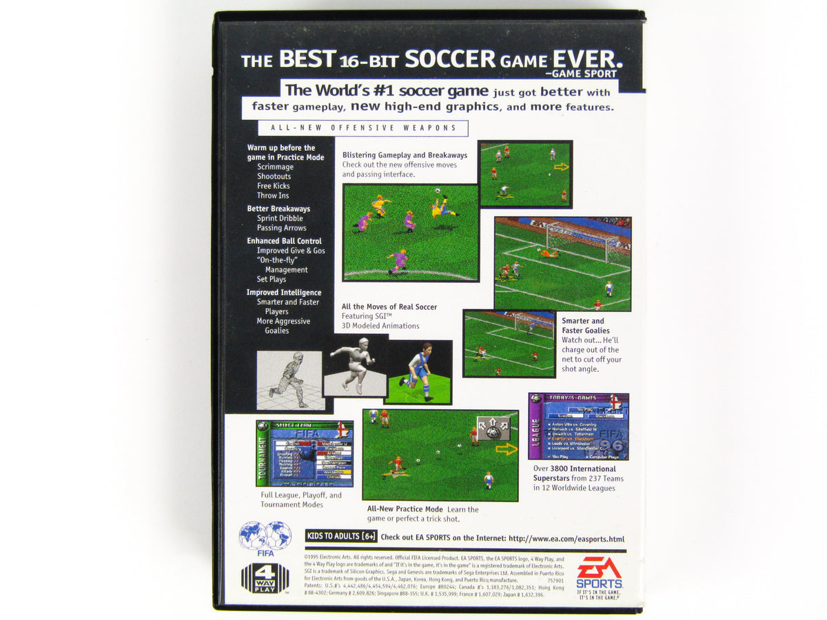 FIFA 96 (Sega Genesis) – RetroMTL