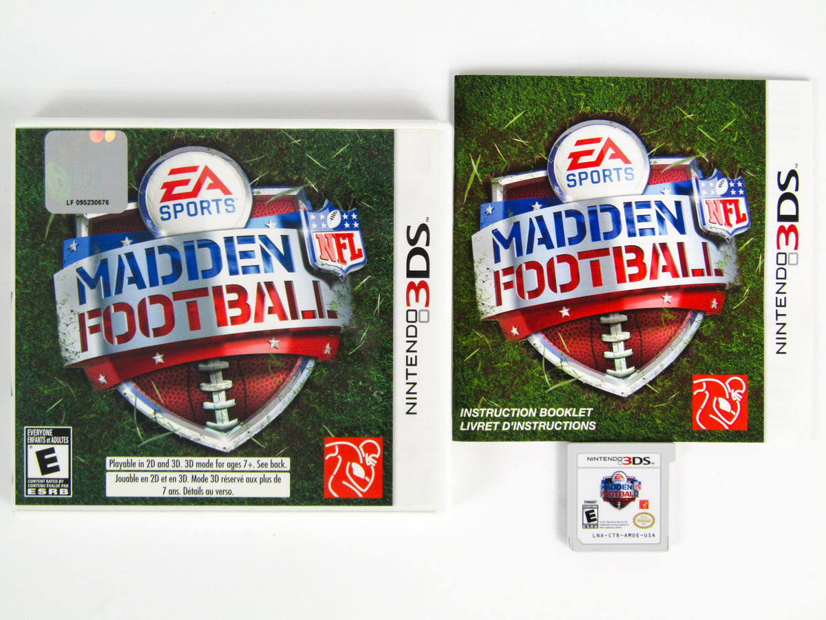 Madden NFL Football (Nintendo 3DS) – RetroMTL
