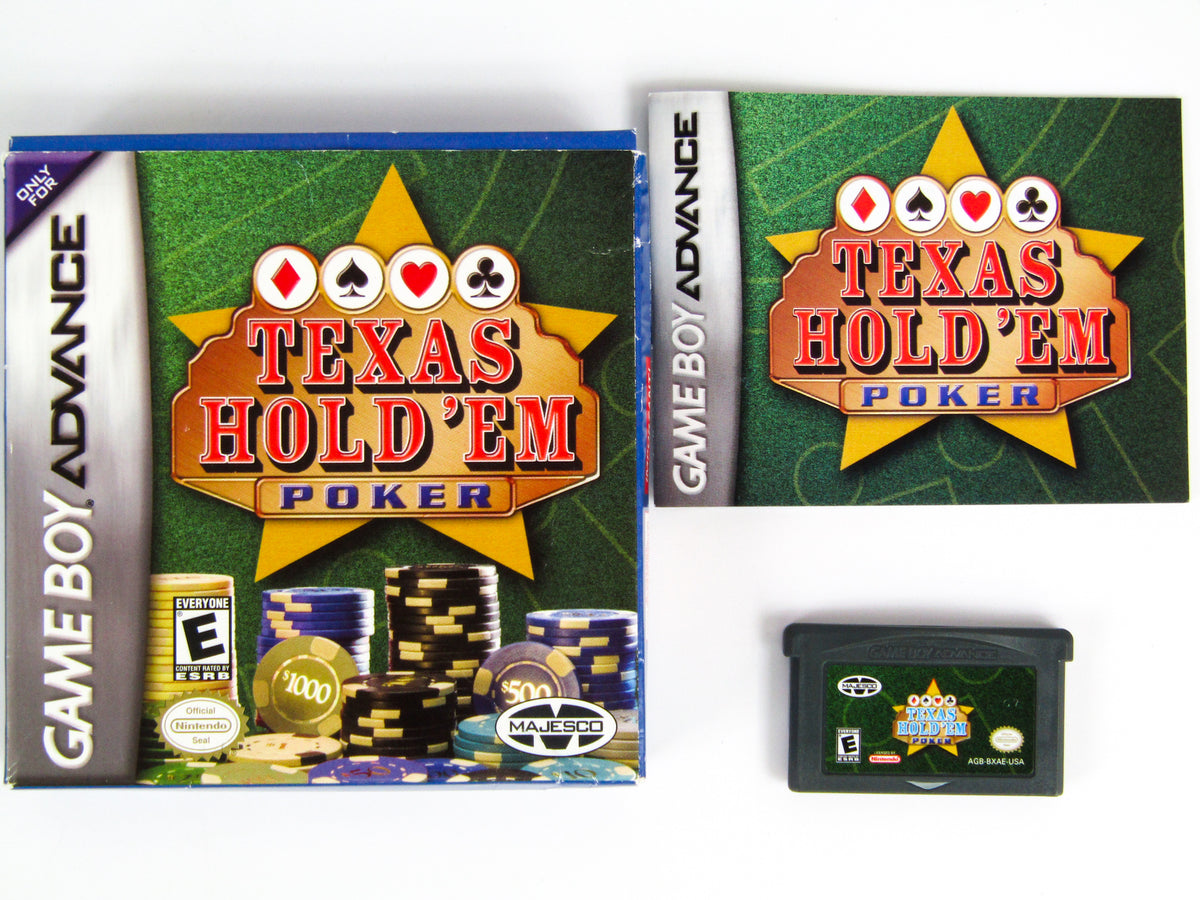Texas Hold 'em Poker (Nintendo Game Boy Advance / GBA) – Retro MTL