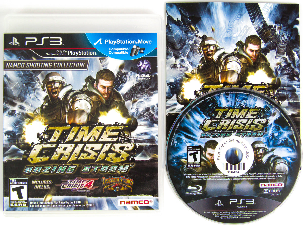 Time Crisis: Razing Storm (Playstation 3 / PS3) – RetroMTL