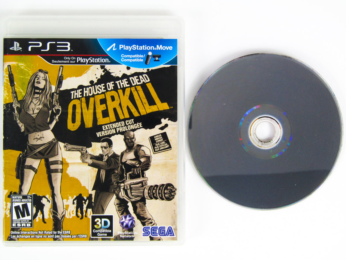 The House Of The Dead Overkill Extended Cut (PlayStation 3 / PS3 ...
