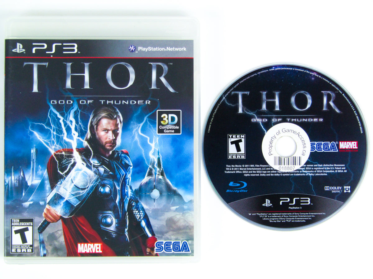Thor: God Of Thunder (Playstation 3 / PS3) – RetroMTL