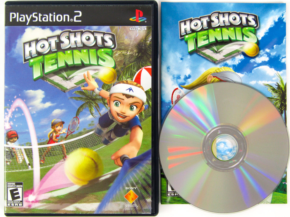 Hot Shots Tennis (PlayStation 2 / PS2) – Retro MTL