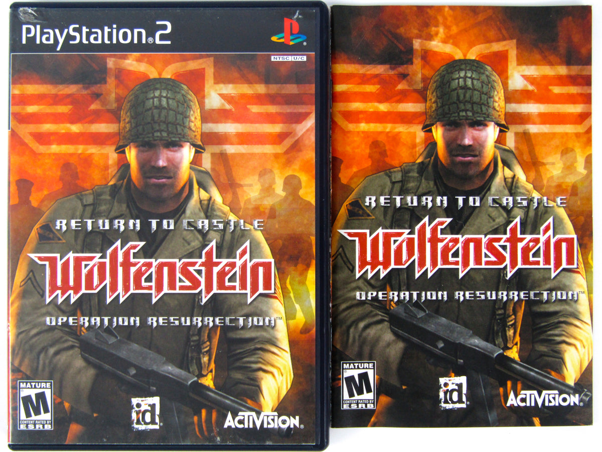 Return to Castle Wolfenstein (PlayStation 2 / PS2) – Retro MTL
