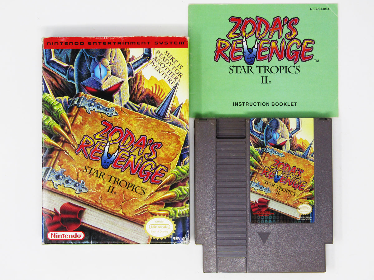 Star Tropics II 2: Zoda's Revenge (Nintendo / NES) – RetroMTL