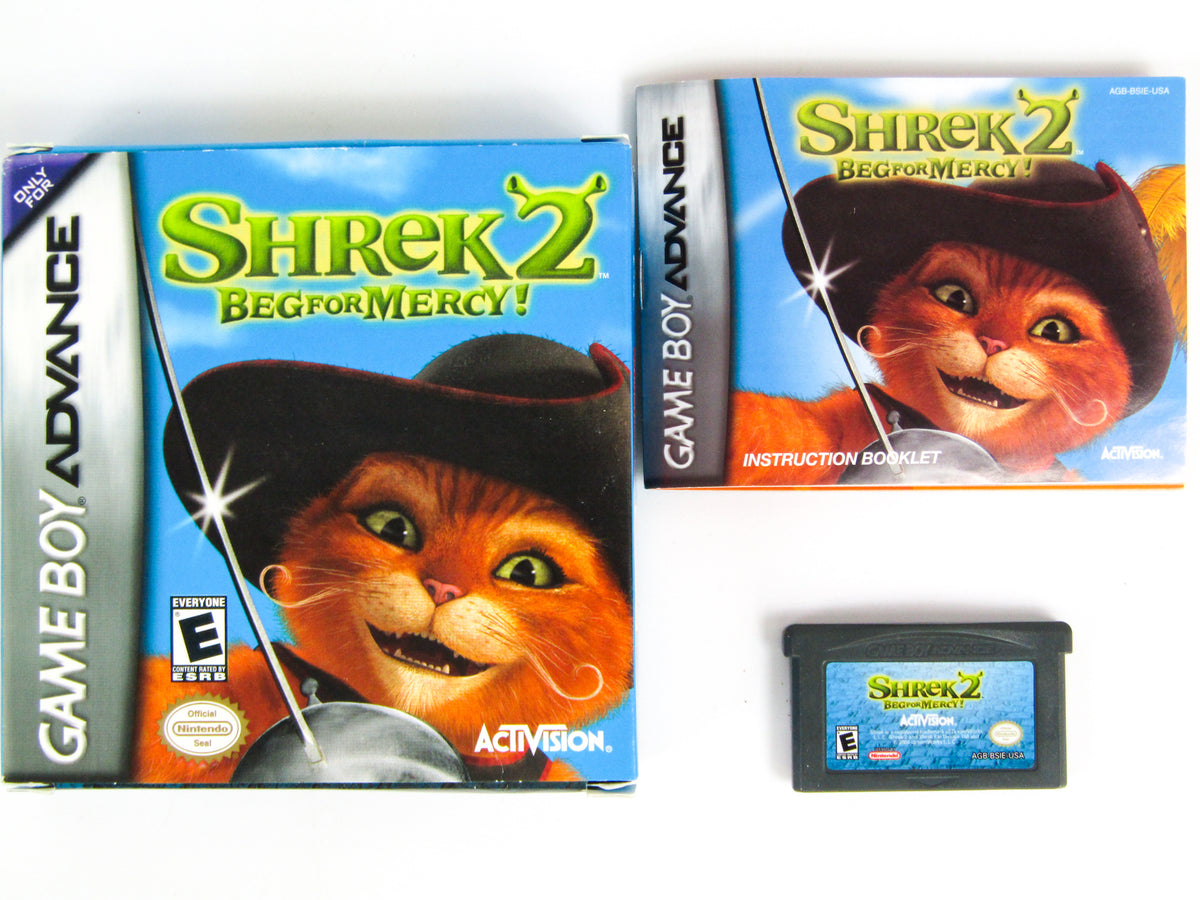 Shrek 2 Beg for Mercy (Game Boy Advance / GBA) – RetroMTL