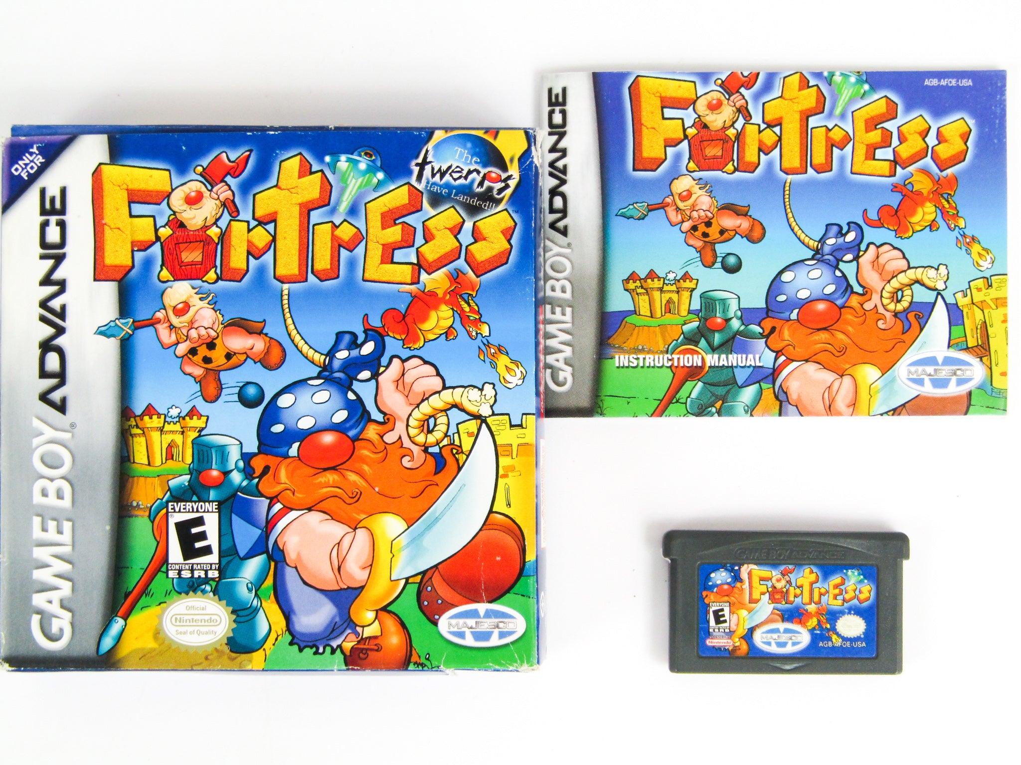 Fortress (Nintendo Game Boy Advance / GBA) – Retro MTL