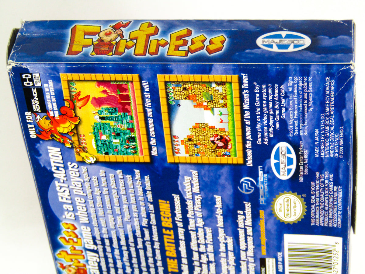 Fortress (Nintendo Game Boy Advance / GBA) – Retro MTL