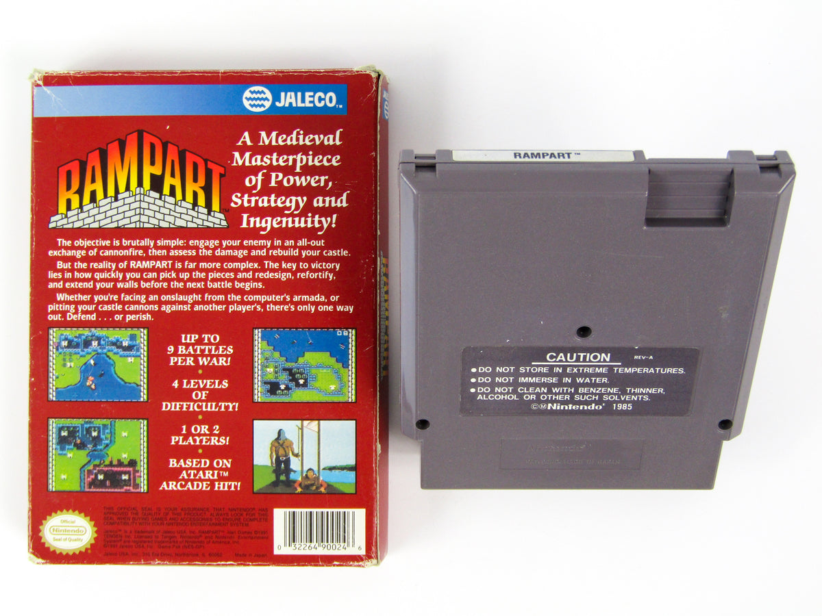 Rampart (Nintendo / NES) – RetroMTL