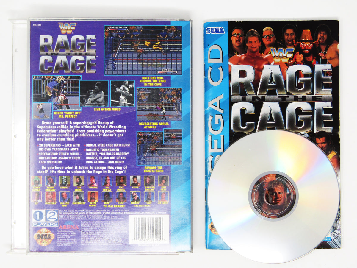 WWF Rage In The Cage (Sega CD) – RetroMTL