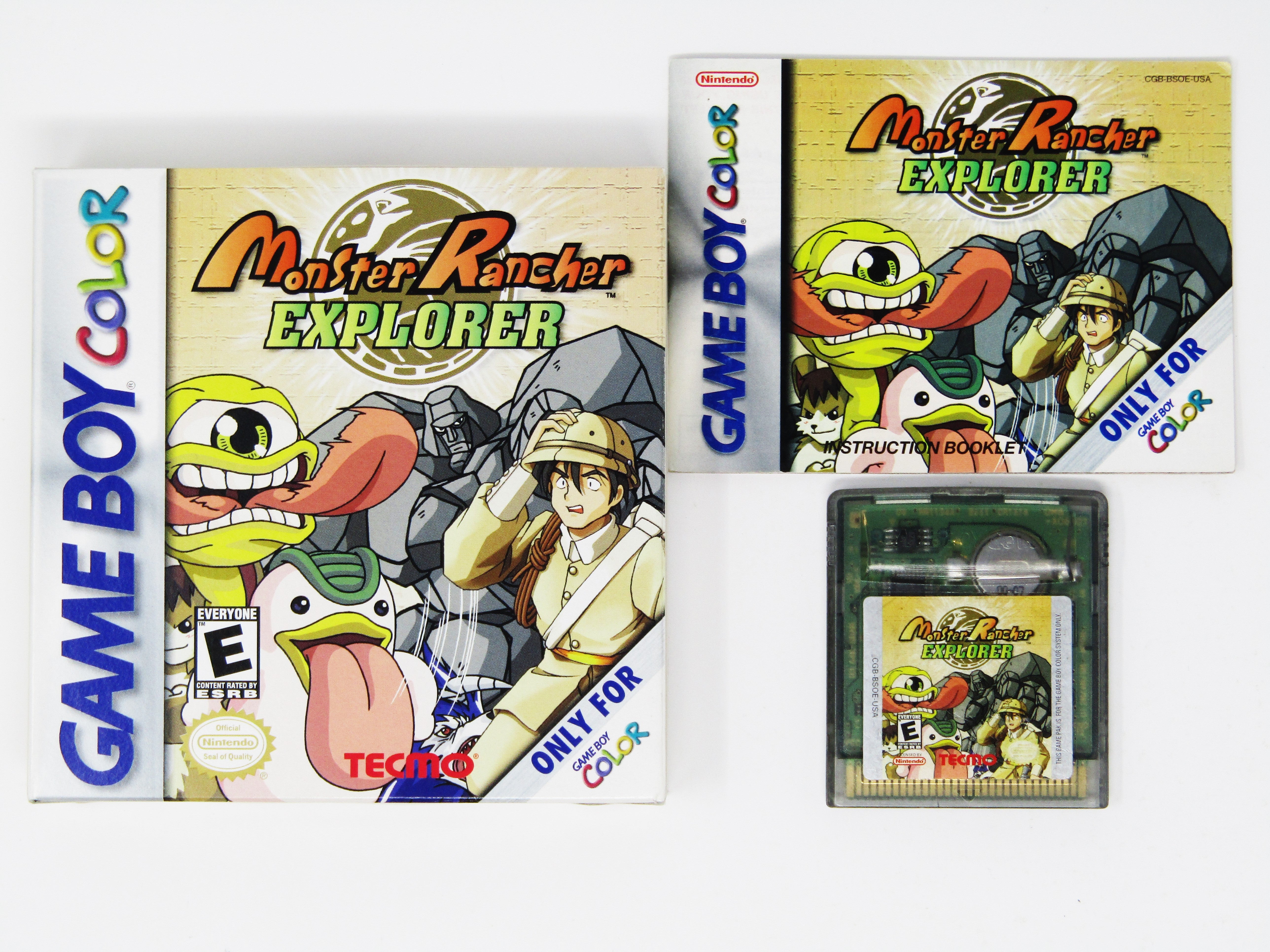 Monster Rancher Explorer (Nintendo Game Boy Color / GBC) – Retro MTL