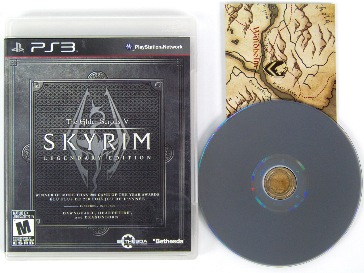 Elder Scrolls V 5: Skyrim [Legendary Edition] (Playstation 3 / PS3 ...