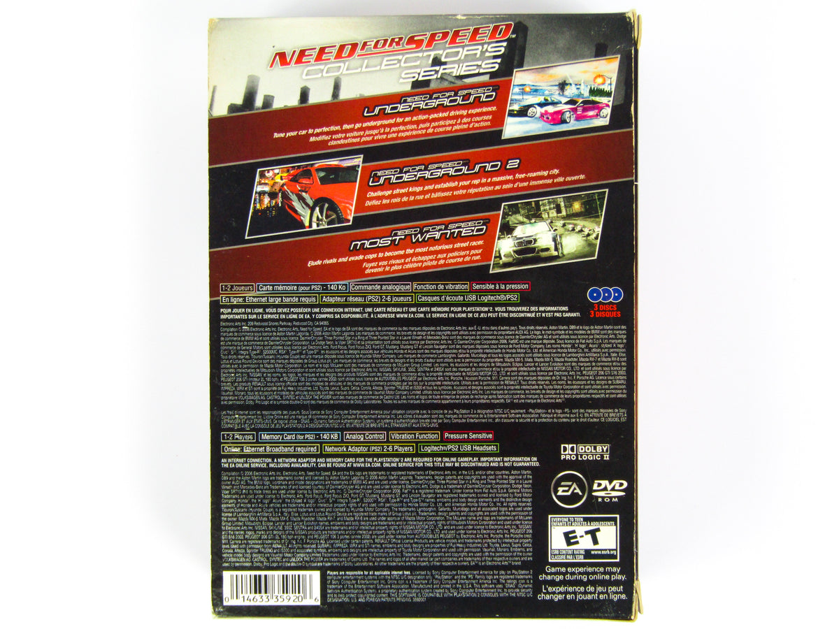 Need For Speed: Collector's Series (PlayStation 2 / PS2) – Retro MTL
