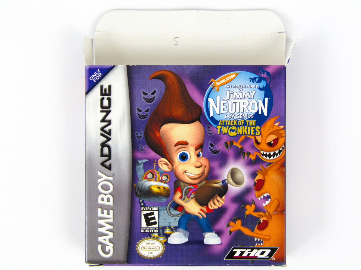 Jimmy Neutron Attack of the Twonkies (Game Boy Advance / GBA) – Retro MTL