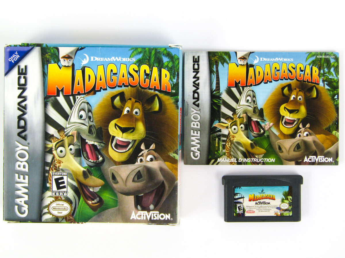 Madagascar (Game Boy Advance / GBA) – RetroMTL