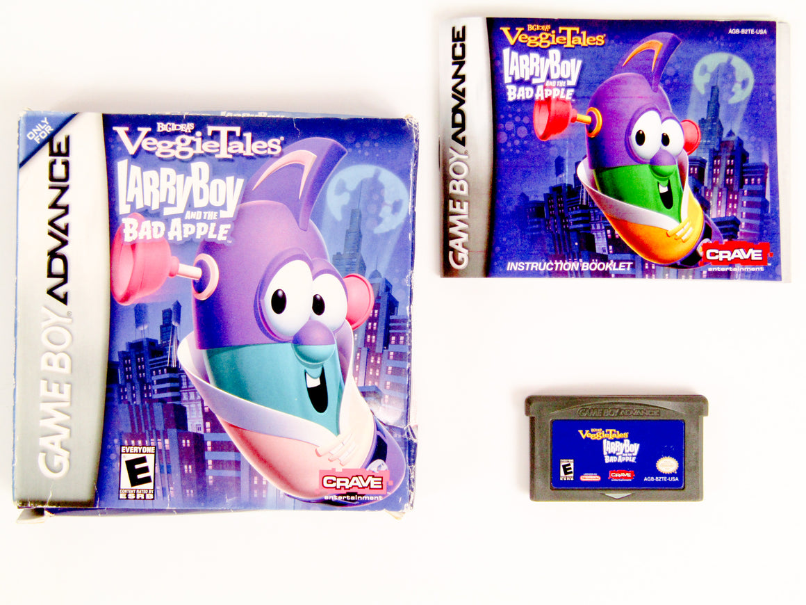 Veggie Tales: LarryBoy And The Bad Apple (Game Boy Advance / GBA ...