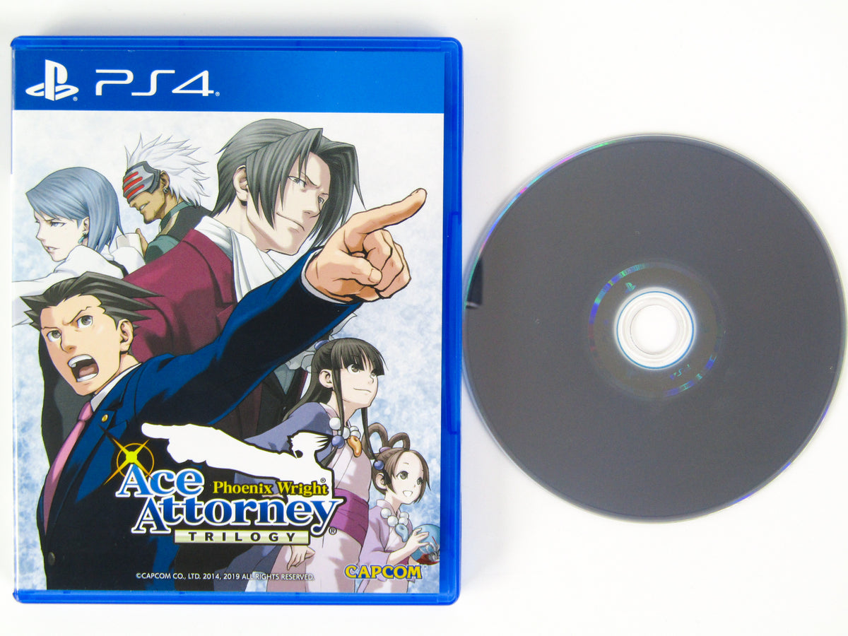 Pheonix Wright: Ace Attorney Trilogy (Playstation 4 / PS4) – RetroMTL