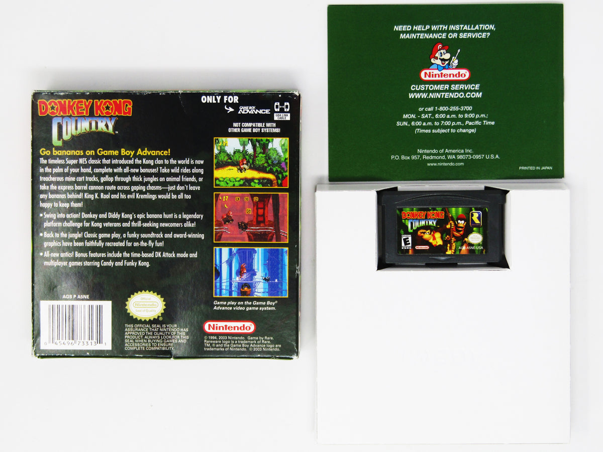 Donkey Kong Country (Game Boy Advance / GBA) – RetroMTL