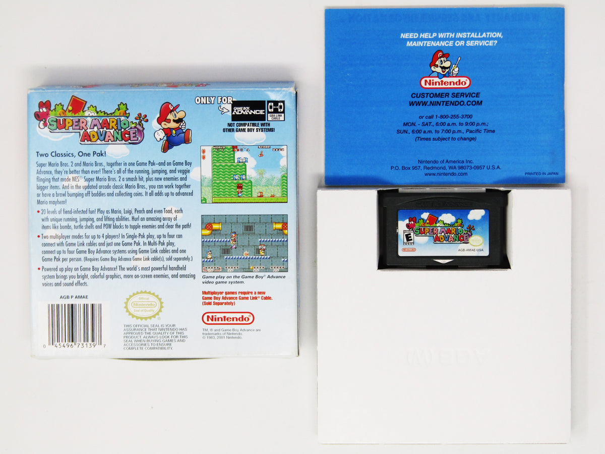 Super Mario Advance (Game Boy Advance / GBA) – RetroMTL